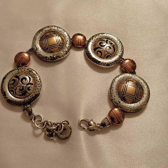Brighton | Jewelry | Retired Brighton Tri Colored Bracelet | Poshmark